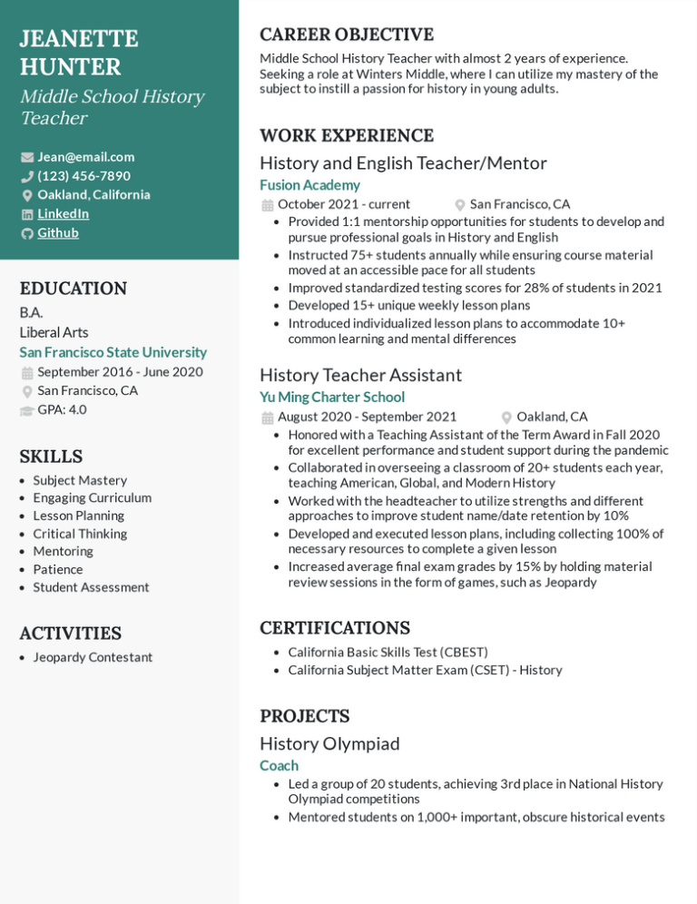 Qatar CV | نماذج سيرة ذاتية تعليمية في قطر – تصميم سي في قطر